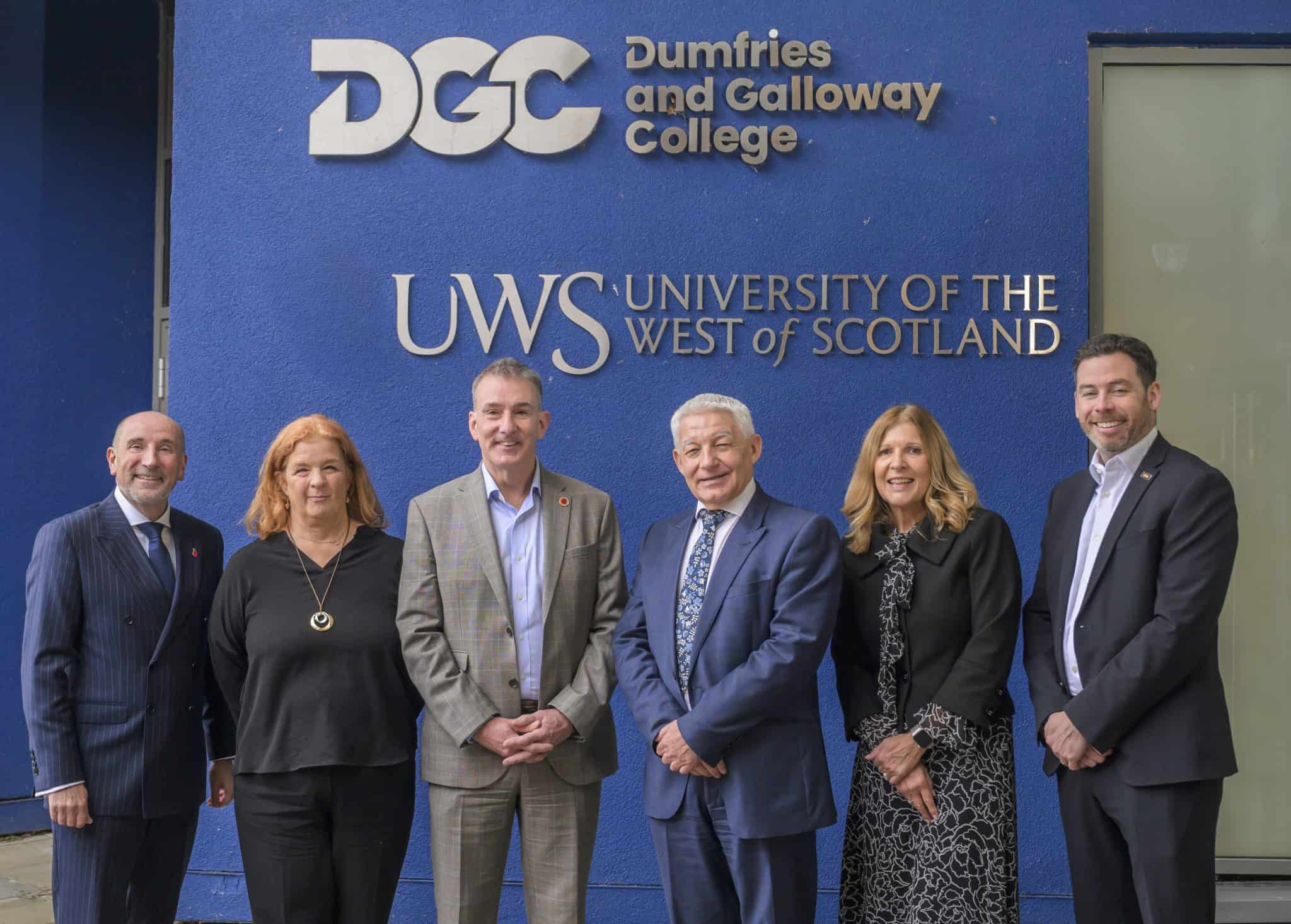 Dumfries and Galloway College and University of the West of Scotland ...